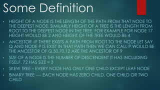 Trees data structure | PPTX