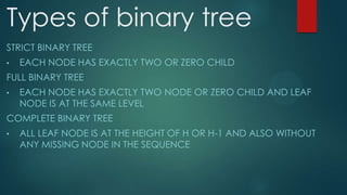 Trees data structure | PPTX