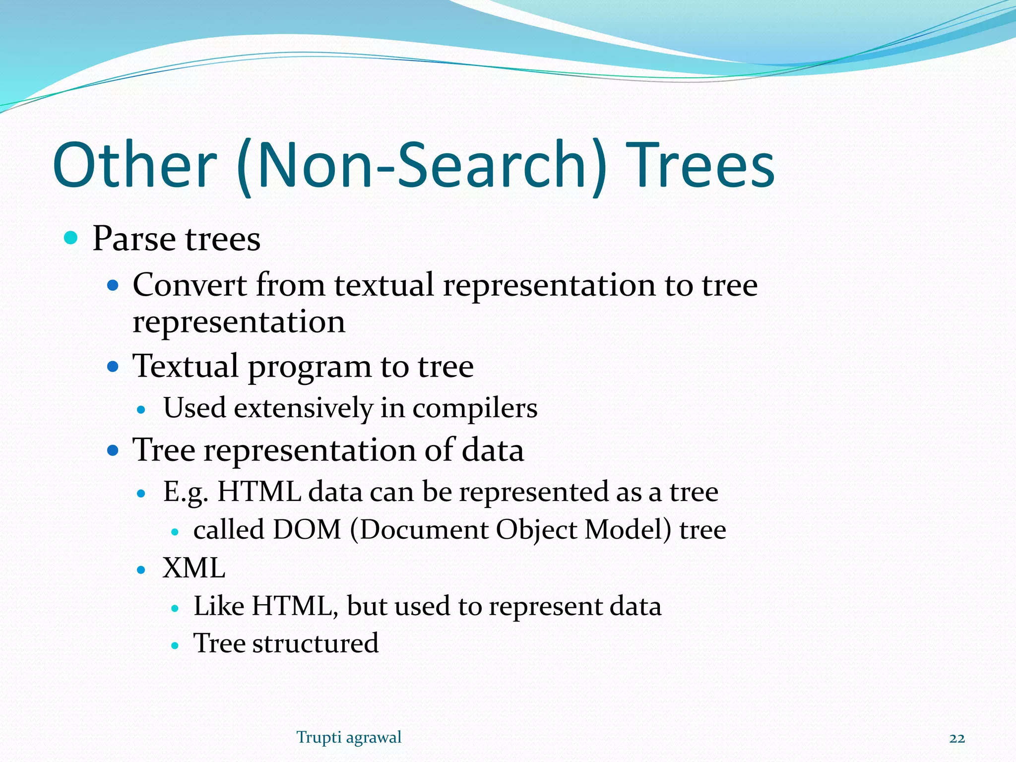 Trees Data Structure Pptx Programming Languages Computing