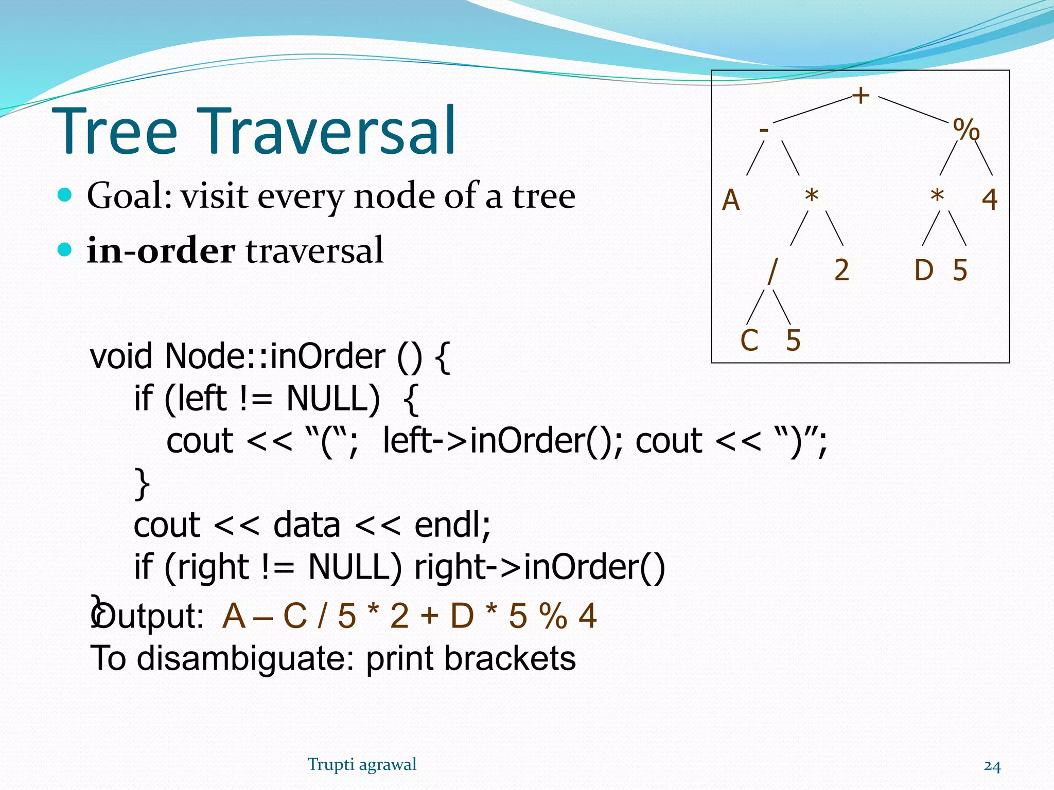 Trees Data Structure Pptx Programming Languages Computing