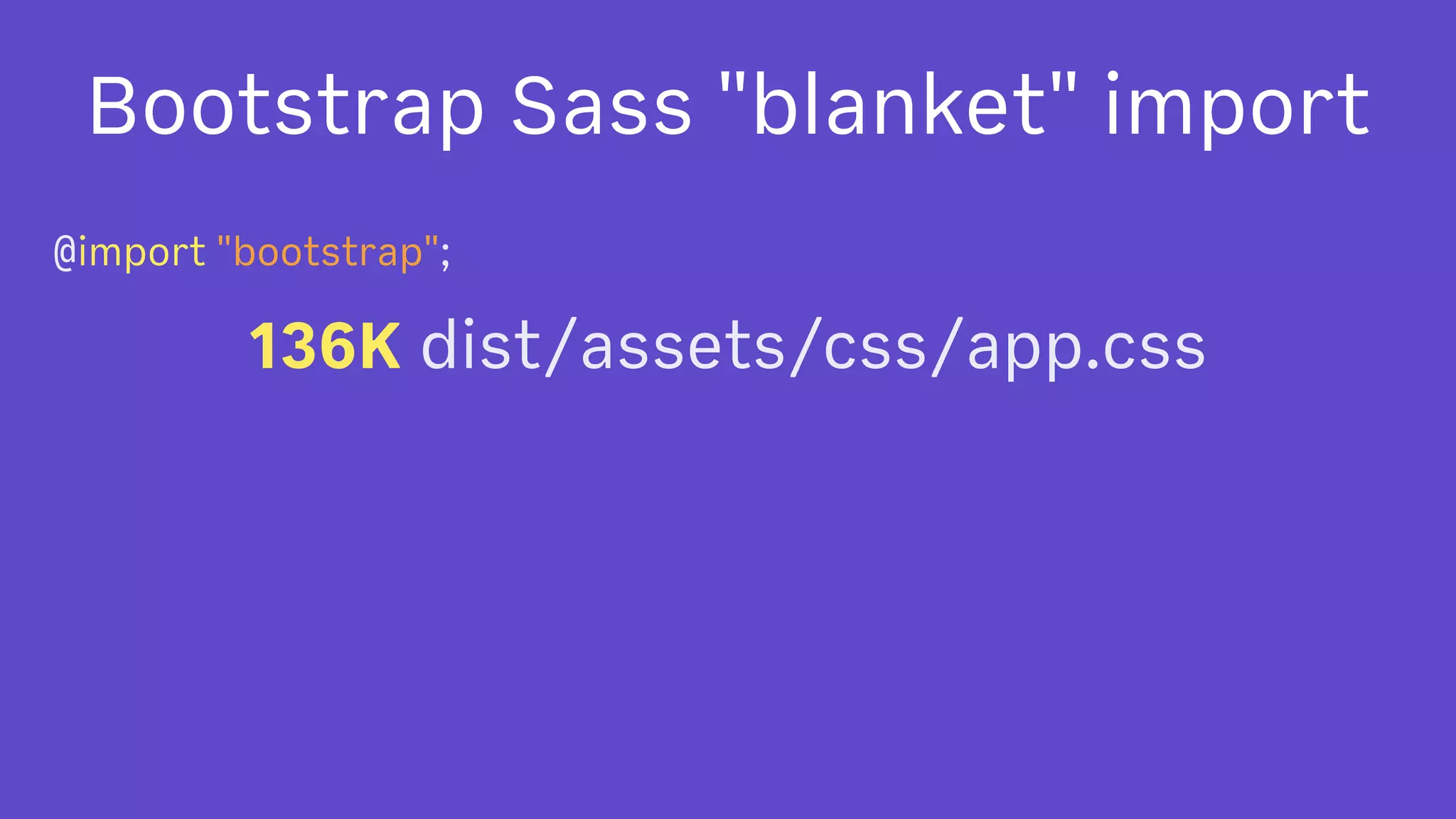 Treeshaking your CSS | PDF