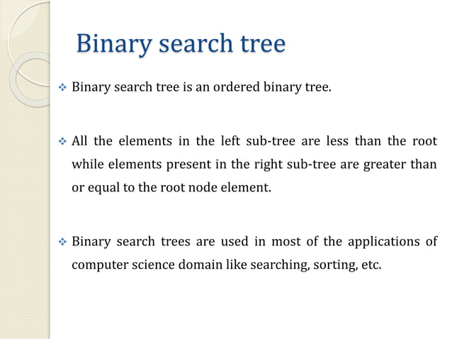 Trees In Data Structures Pptx Programming Languages Computing