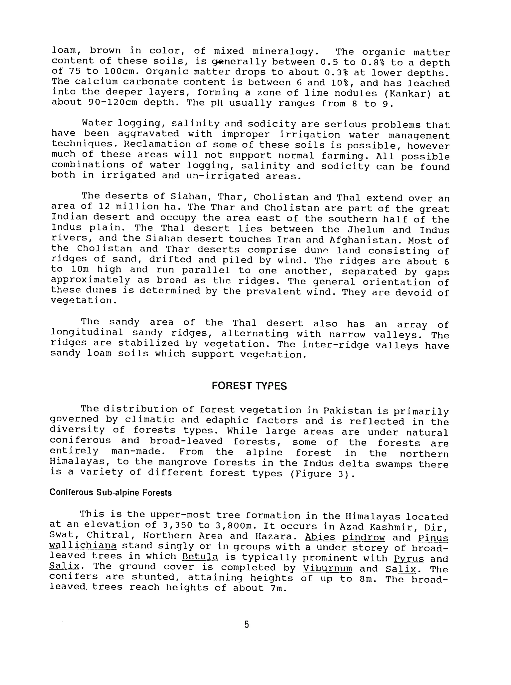 Trees of pakistan | PDF