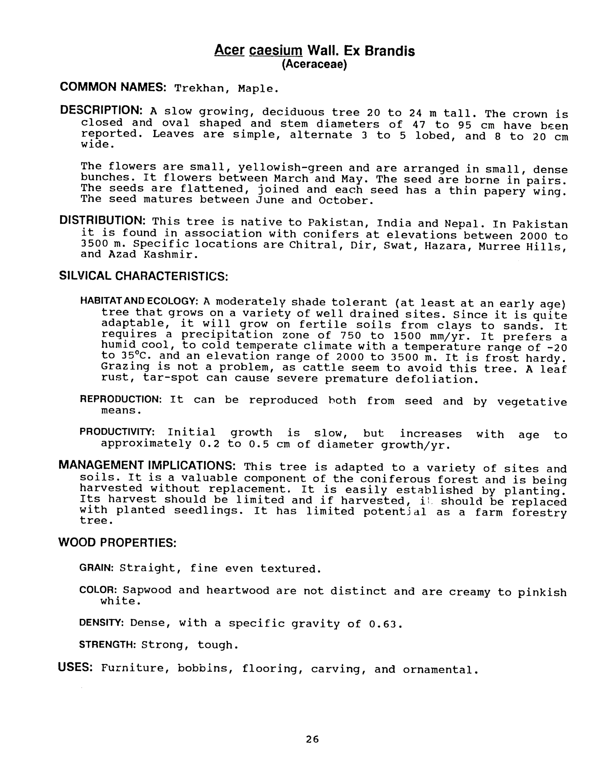 Trees of pakistan | PDF