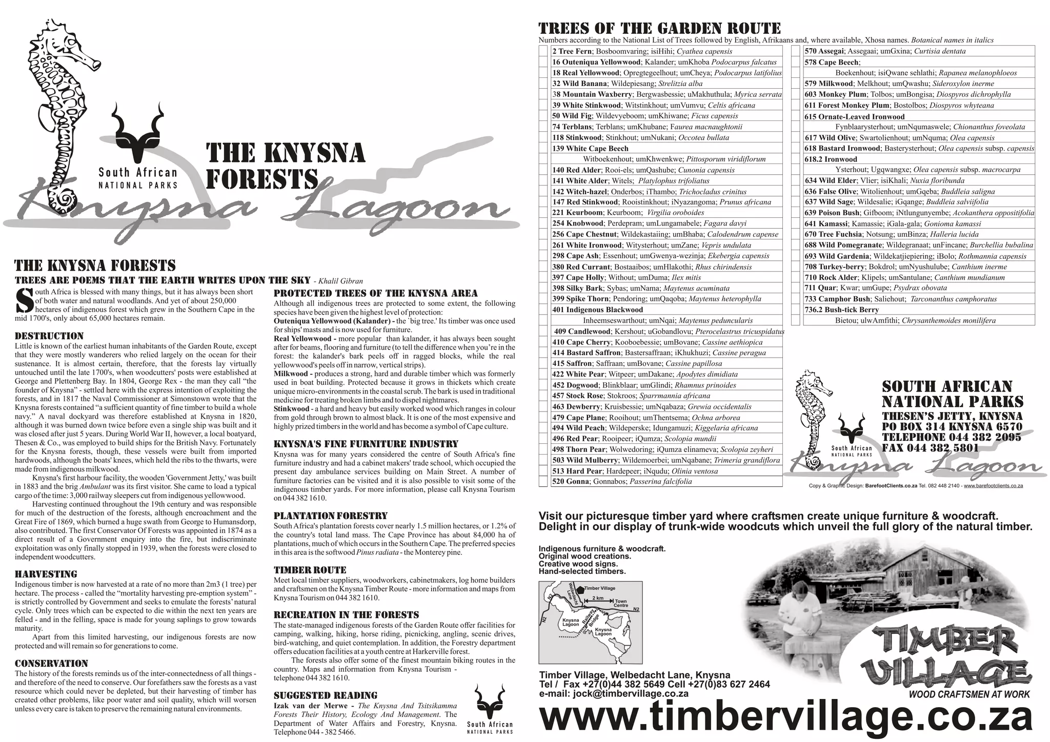 The Knysna Forests | PDF