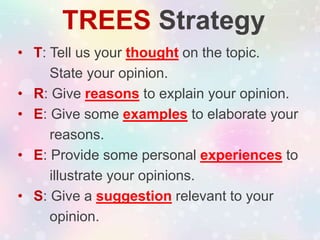 SBC STRATEGY - TREES | PPTX