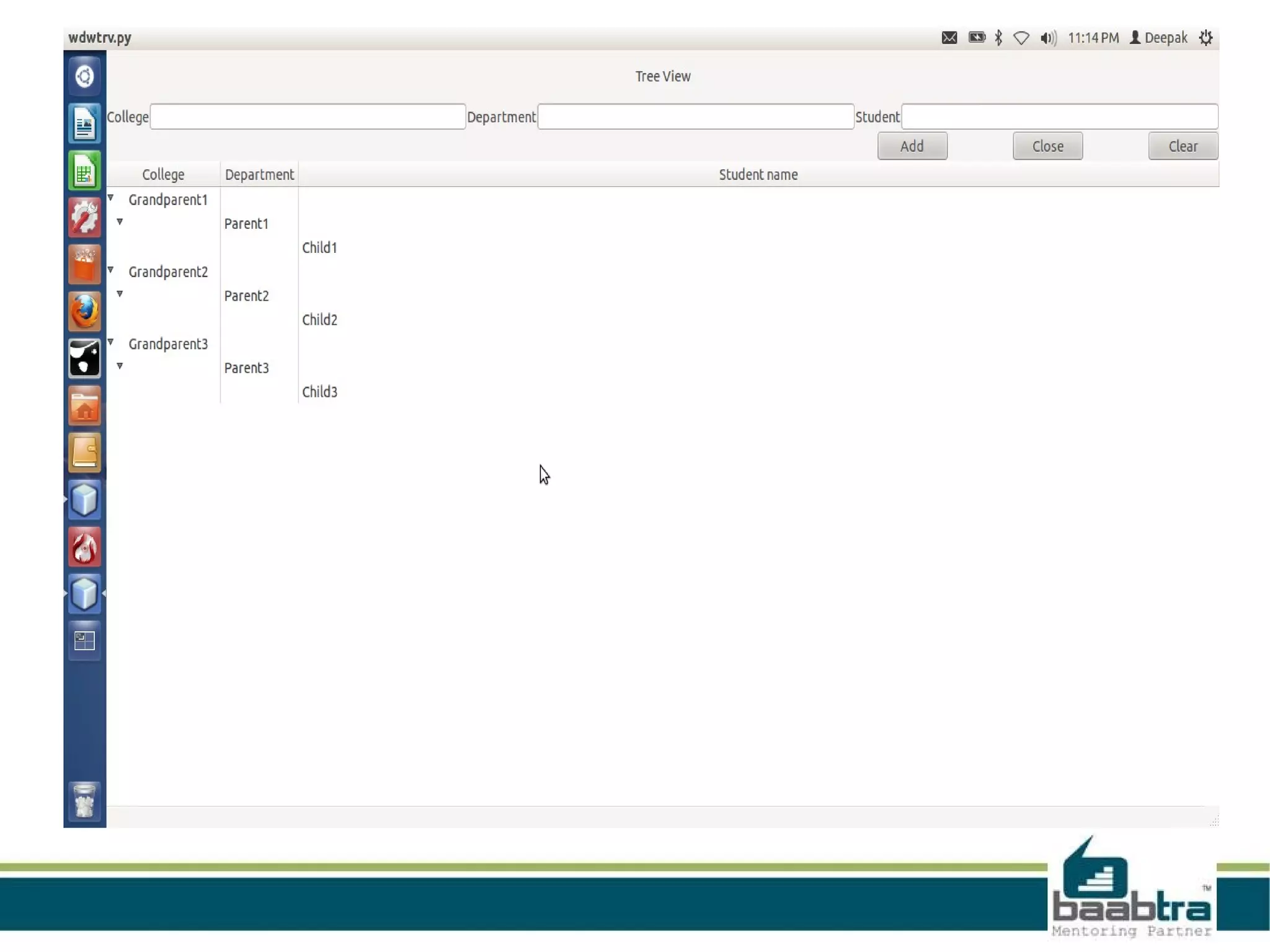 Treestore with GrandParent | PPT