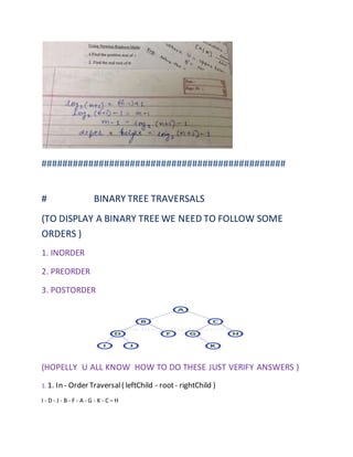 Trees in data structrures | PDF