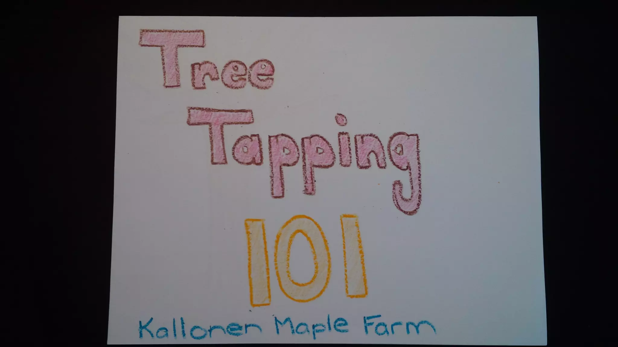 Tree tapping 101 1 | PPT