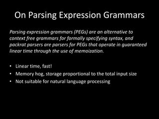 Treetop austinrb | PPTX | Programming Languages | Computing