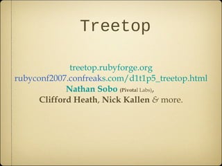 Tree Top | PPT