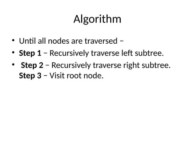 Tree Traversal of data structures presentation.pptx