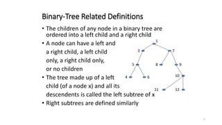Tree traversal techniques | PPTX