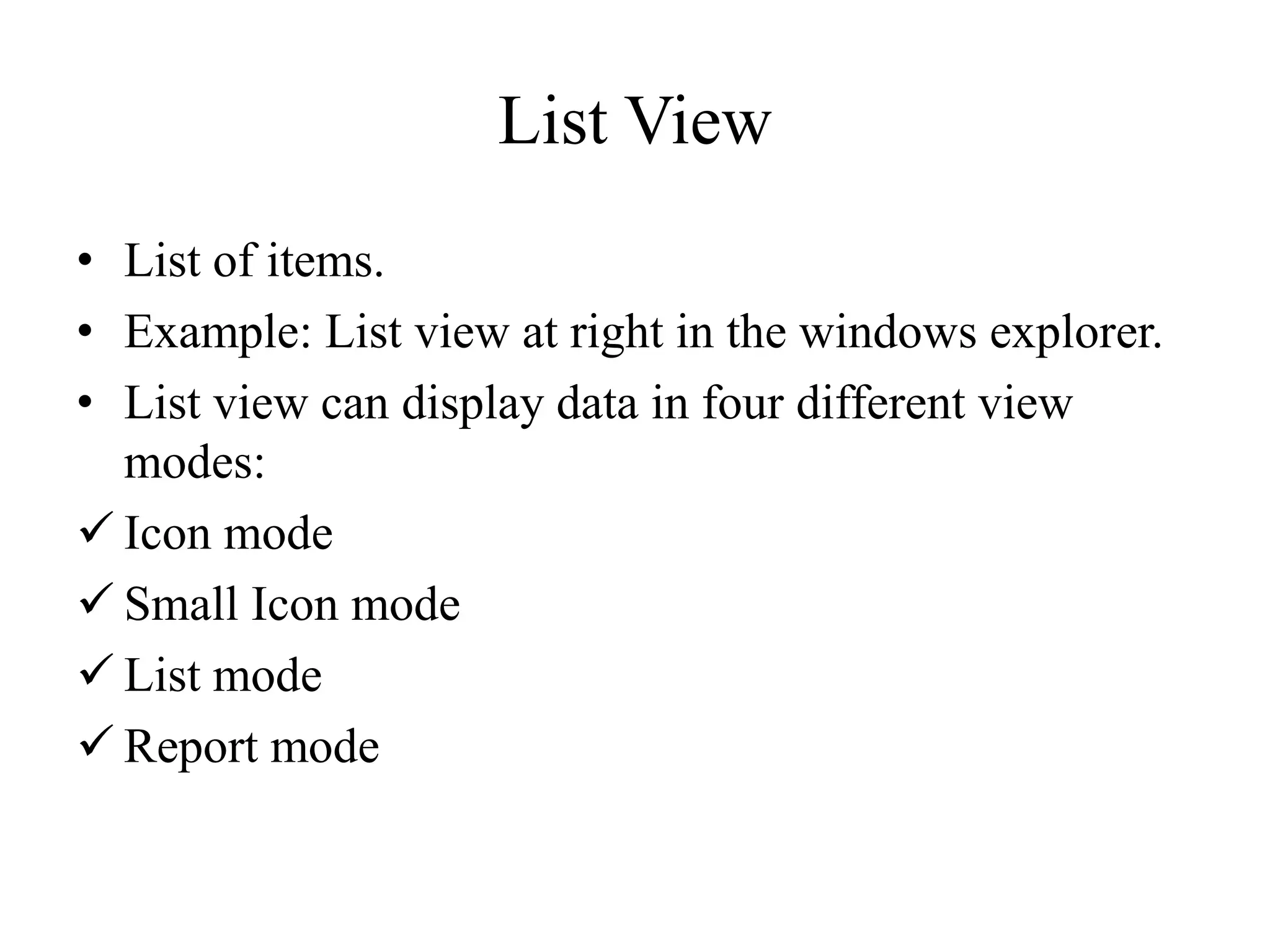 Treeview listview | PPTX