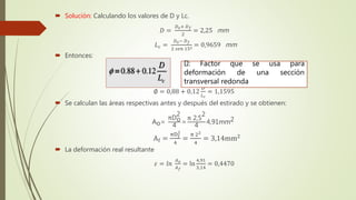 Proceso de Trefilado en Materiales Metálicos | PPTX