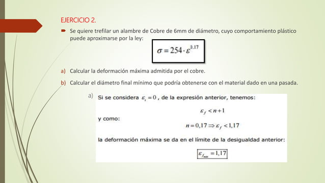 Proceso de Trefilado en Materiales Metálicos | PPTX | Drawing and ...