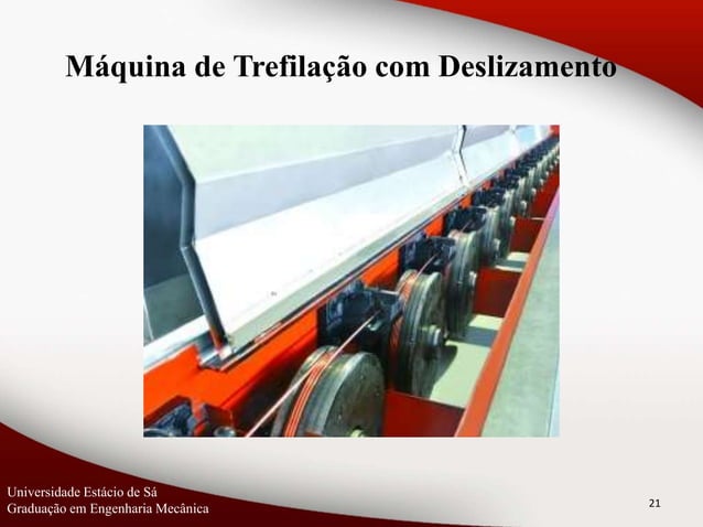 Processo de Trefilação | PPT