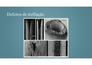 Fieira e trefilção (angulo de fieira e conformação) | PDF