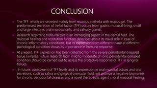 Trefoil factor | PPTX