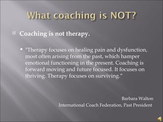 Coaching For Success presentation | PPS
