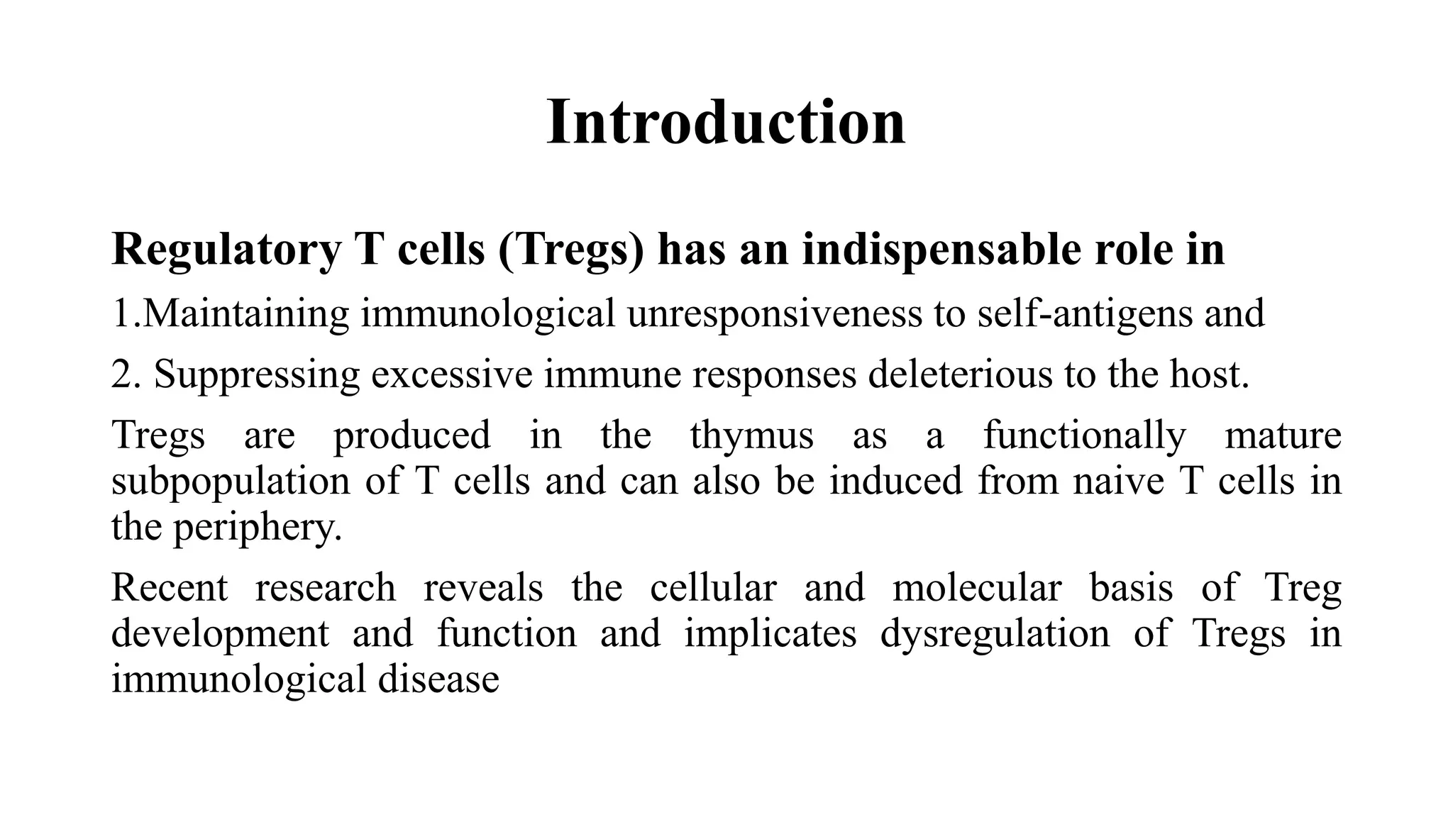 T regulatory cell | PPTX