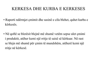 Tregu, oferta dhe kerkesa | PPT