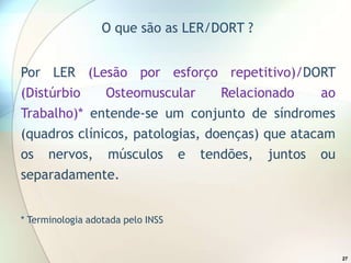 TREINAMENTO DE SM - FOCO EM ERGONOMIA E POSTURA | PPTX