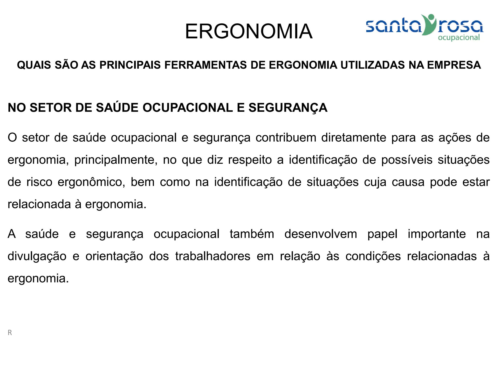 TREINAMENTO ERGONOMIA no trabalho, obras | PPT