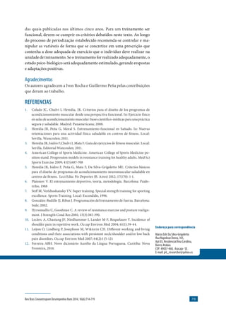 Treinamento funcional para quem e para quê | PDF