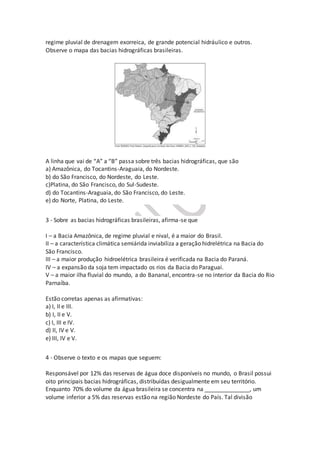 Treinamento: Hidrografia, Pedologia e Prob. Ambientais | DOCX