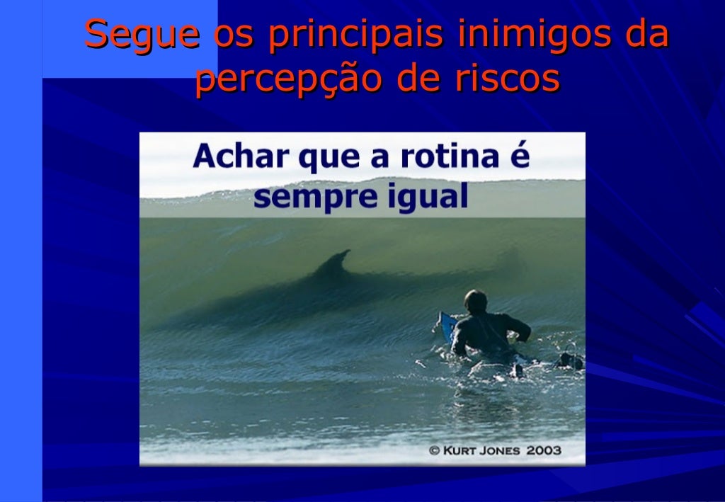 Treinamento percepção de risco