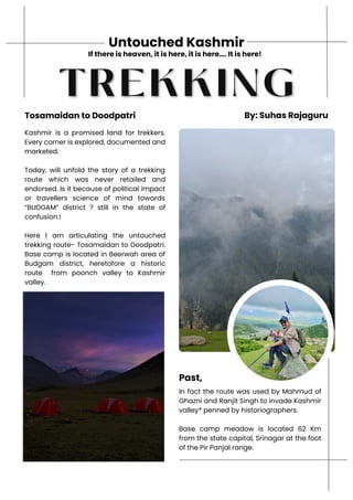 Tosamaidan Trek | PDF