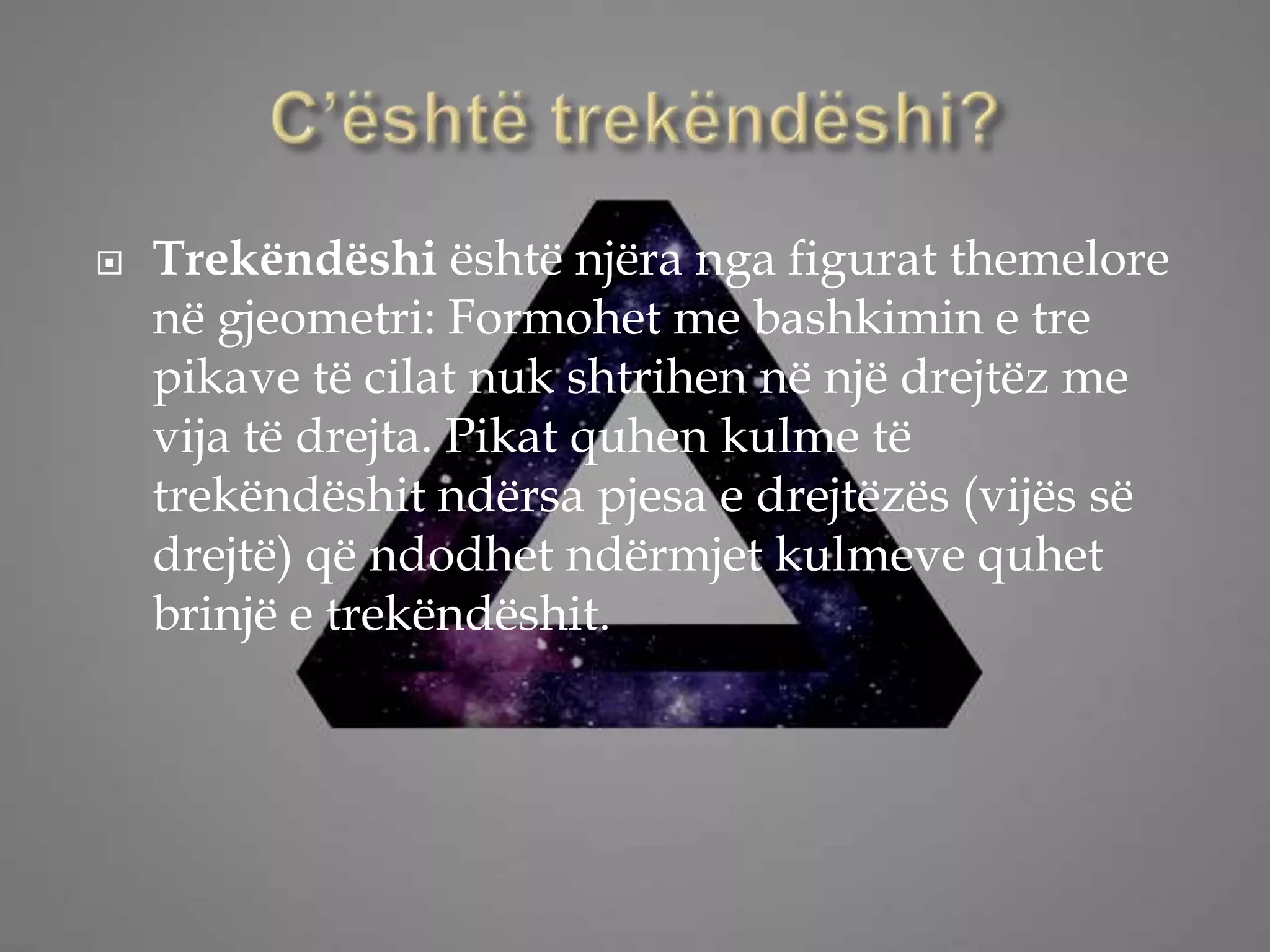 Trekendeshat dhe simbolet | PPTX