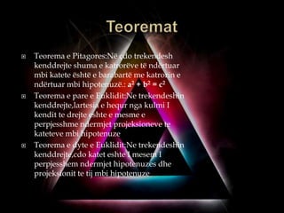 Trekendeshat dhe simbolet | PPTX