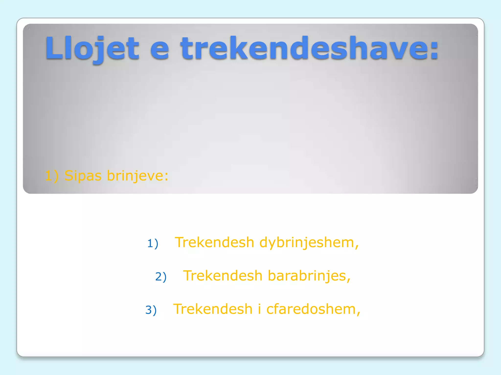 Trekendeshat mat. 9 | PPTX