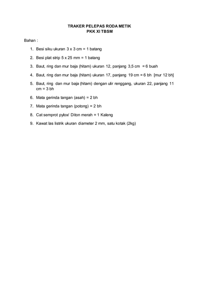 Treker roda matic | DOC