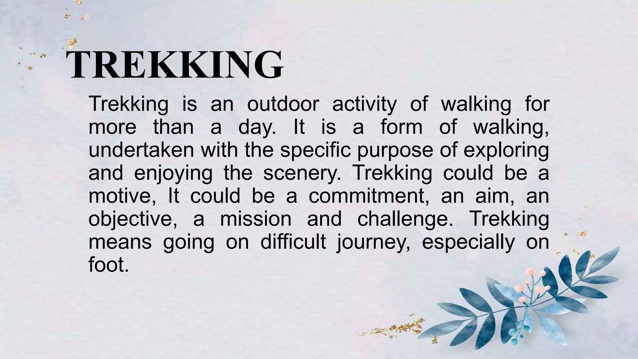TREKKING.pptx