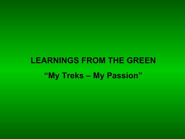Trek Memories | PPT