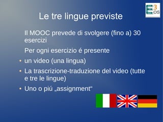 Tre lingue e un MOOC per imparare Linux | PPT