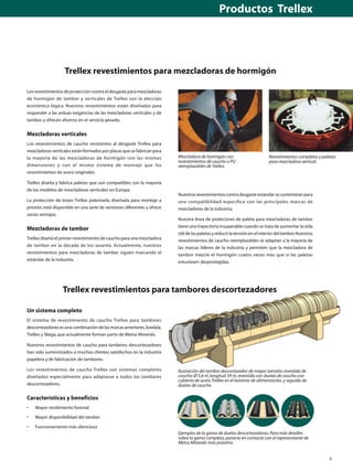 Trellex recubrimiento en caucho | PDF