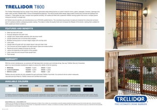 Trellidor t series | PDF