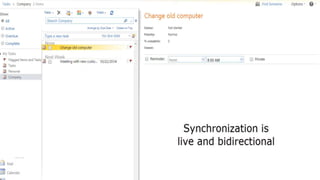 Trello and exchange tasks synchronization | PPTX