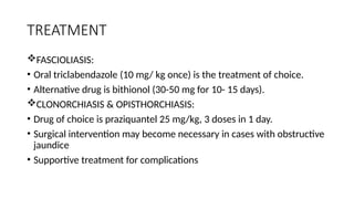 THE TREMATODE INFECTIONS OF THE LIVER.pptx