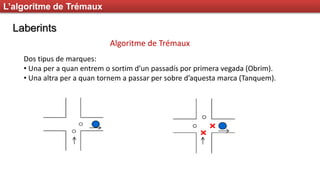 Algoritme de Trémaux per a recórrer un laberint | PPT