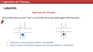 Algoritme de Trémaux per a recórrer un laberint | PPT