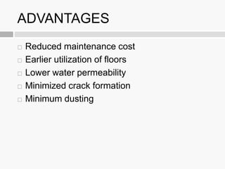 Industrial Flooring By Tremix vacuum system | PPTX