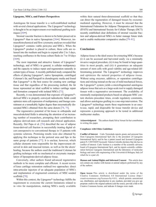 Adipose Tissue and Mesenchymal Stem Cells: State of the Art and ...
