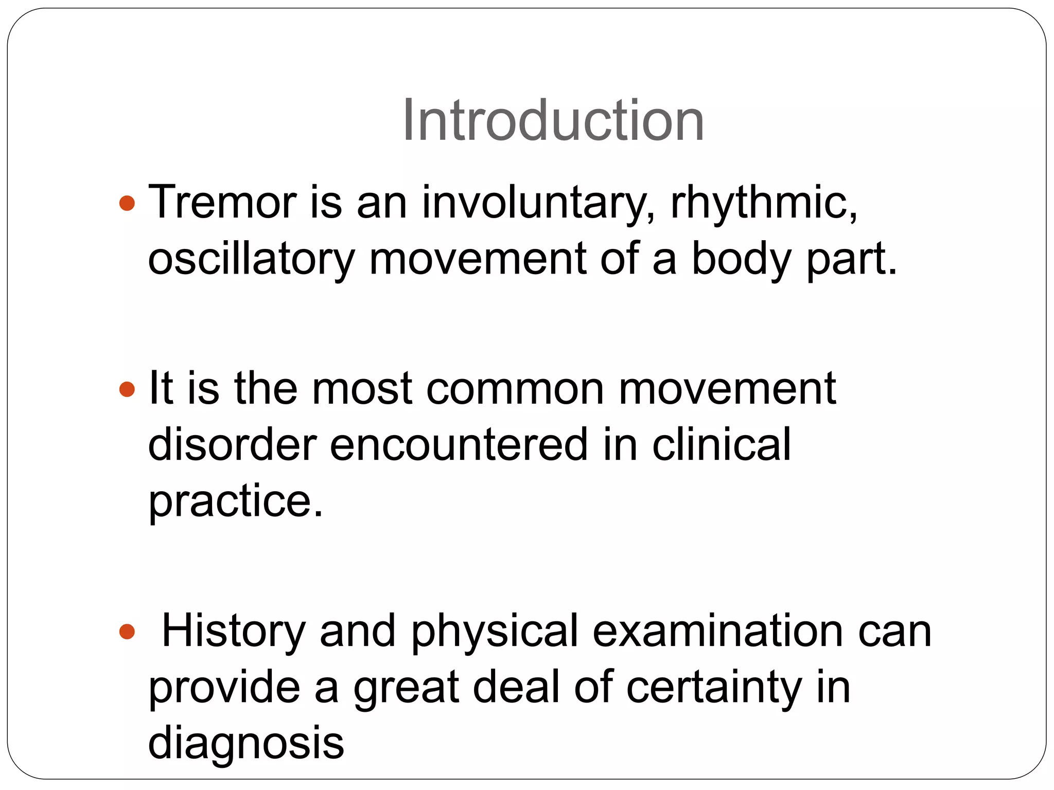 Tremor | PPTX