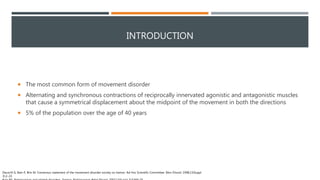 Tremor Diagnostic Approach | PPTX