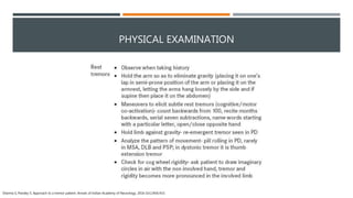 Tremor Diagnostic Approach | PPTX
